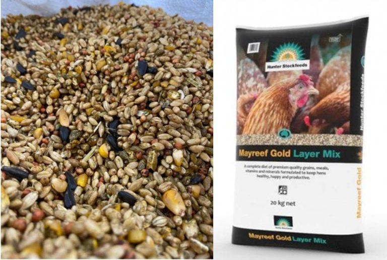Hunter Stockfeeds Mayreef Gold Happy Chook Mix 20kg - PremiumStockFeeds